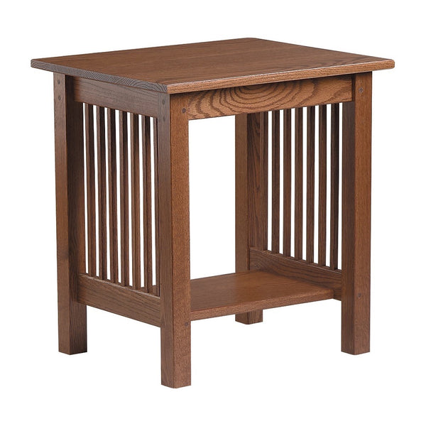 [Made to order] Mission End Table – アメリカンカントリースタイル
